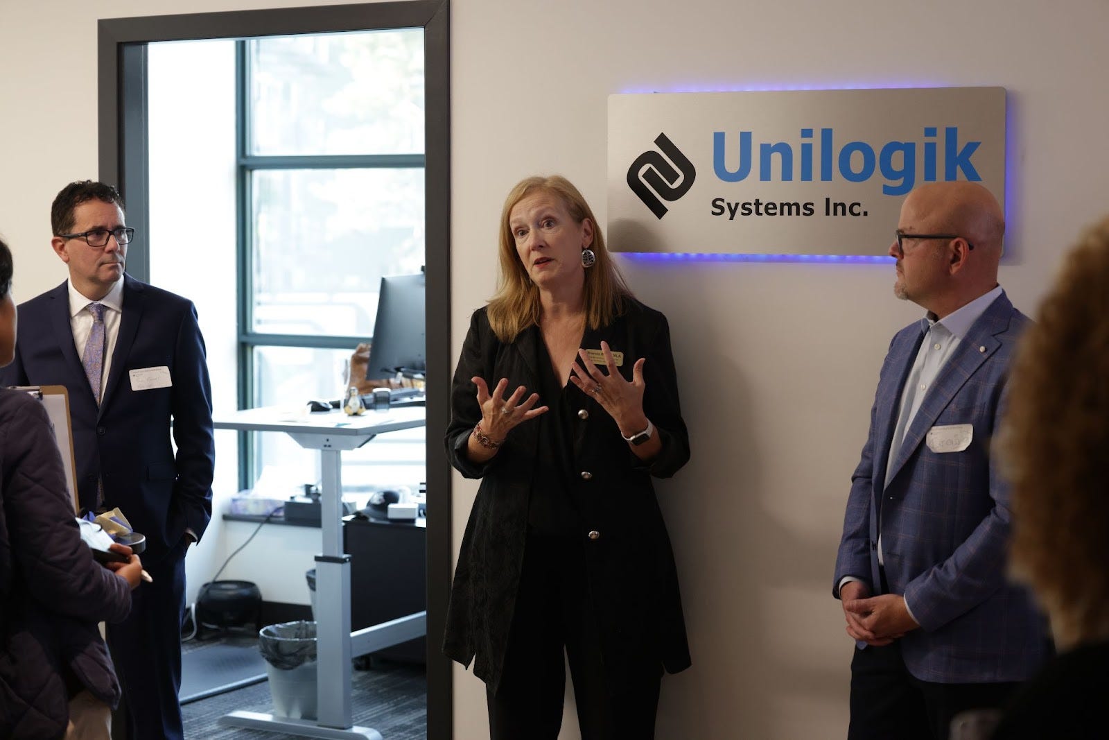 Unilogik Systems welcomes staff to Granville Island