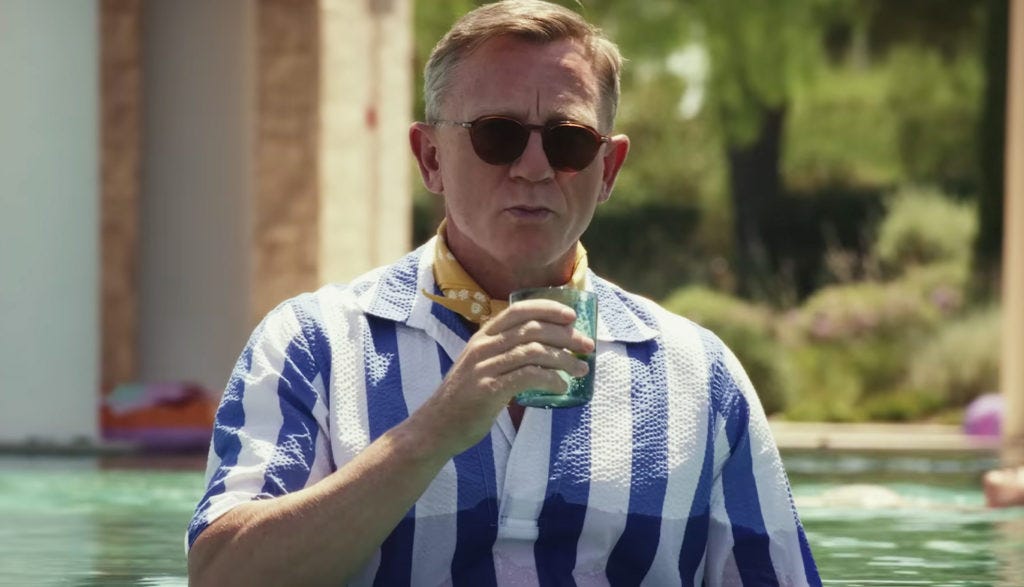 Benoit Blanc's silly little bathing suit could (and should) murder me