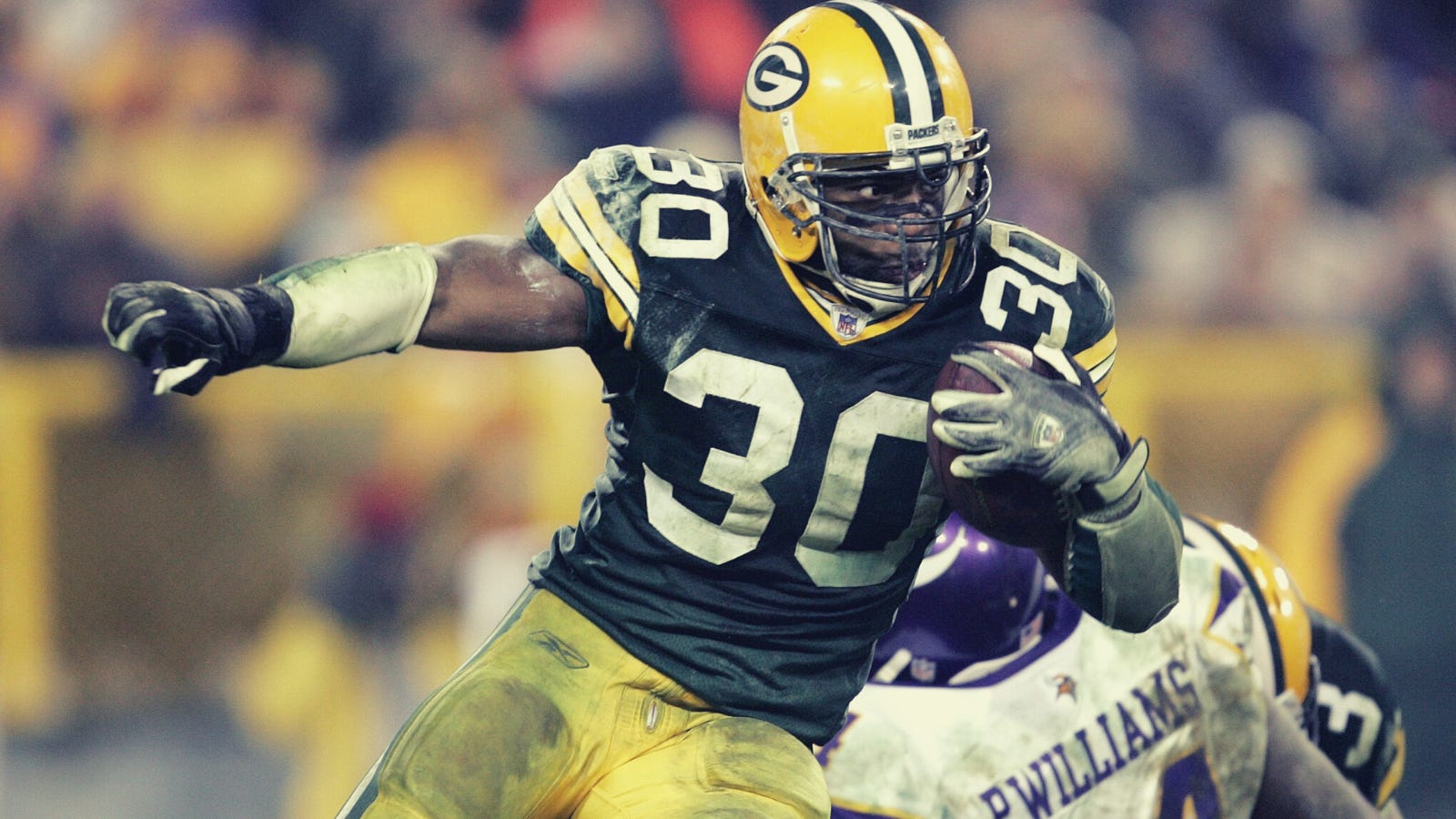 Ahman Green was born to be a Packers running back