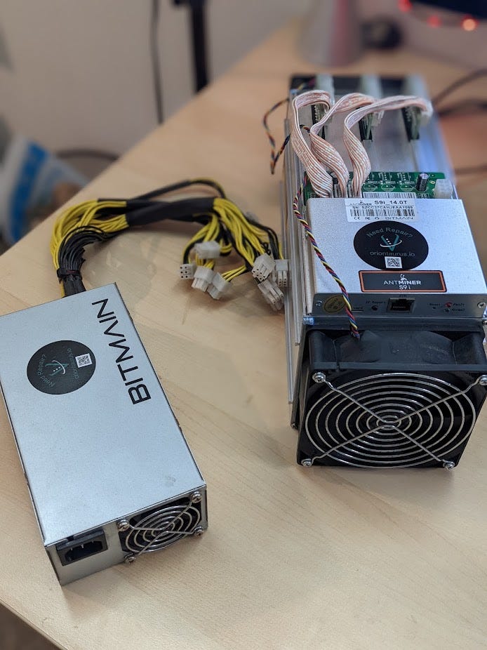 Antminer S9 Bitcoin Miner Breakdown - by Craig