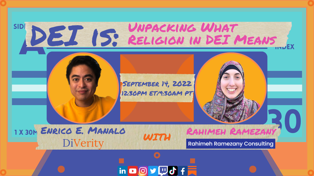 DEI is: Unpacking What Religion in DEI Means