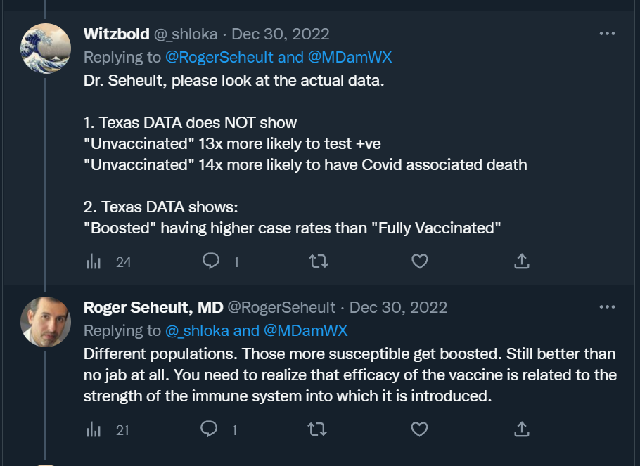 The Famous Medical Doctor and the Unknown Twitterer