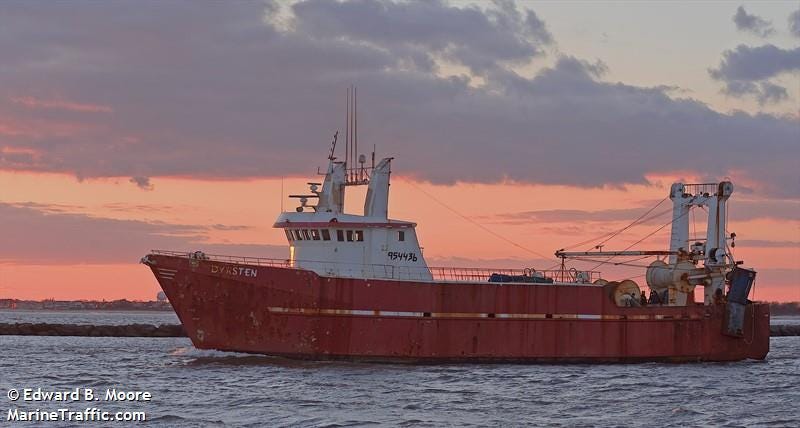 Sinking of Trawler in Collision With Container Ship Raises Questions