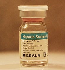 Spike S1, heparin and the coagulation cascade