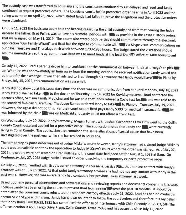 Michael Volpe Investigates Special Report: The arrest of Jandy Rowell