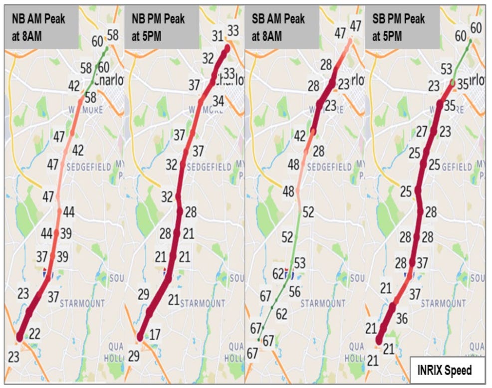 Map Of I 77