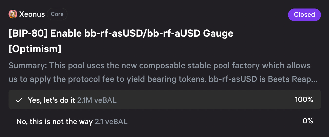 The Balancer Report - by Cosme Fulanito and Gleb