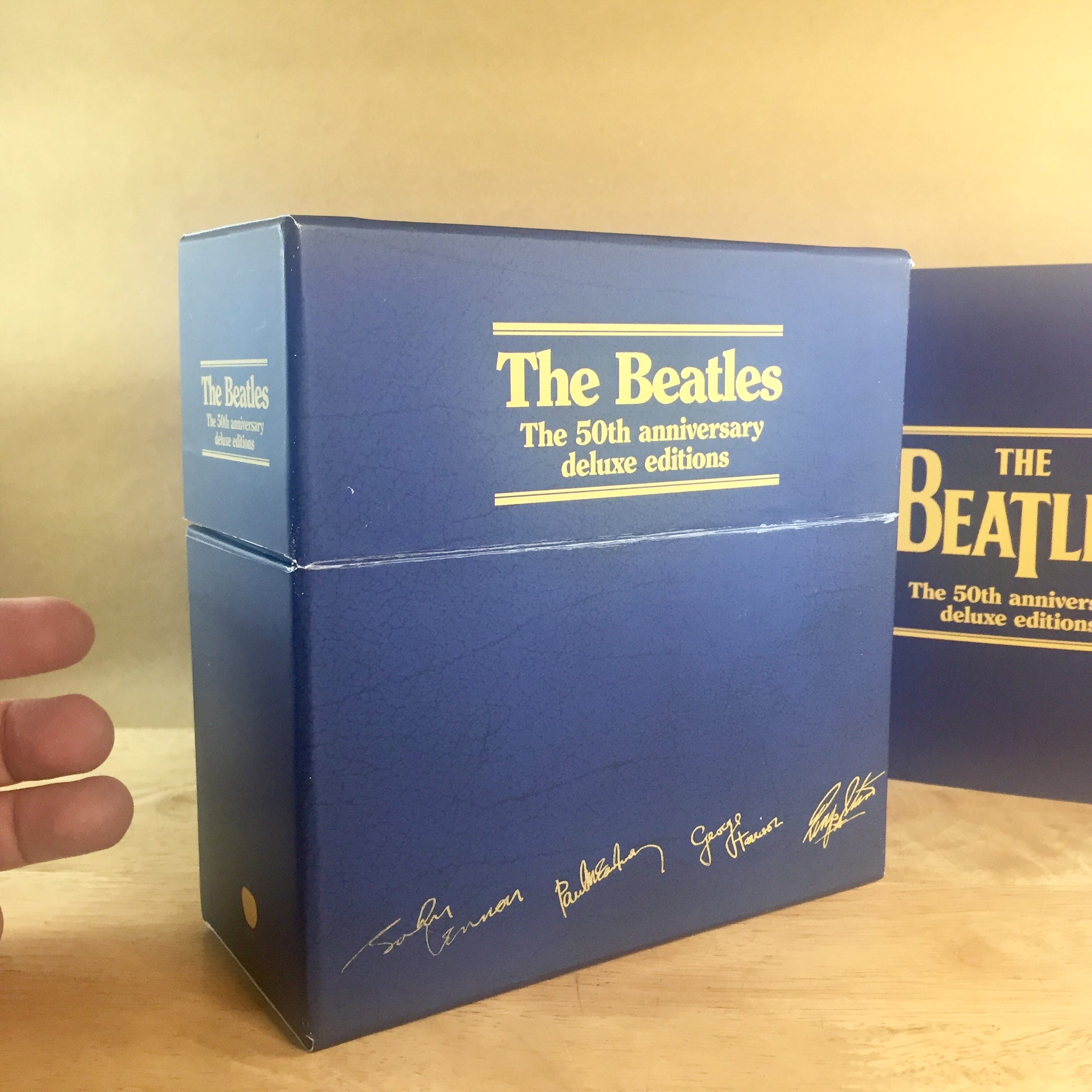 Custom box set: The Beatles 50th Anniversary Deluxe Editions