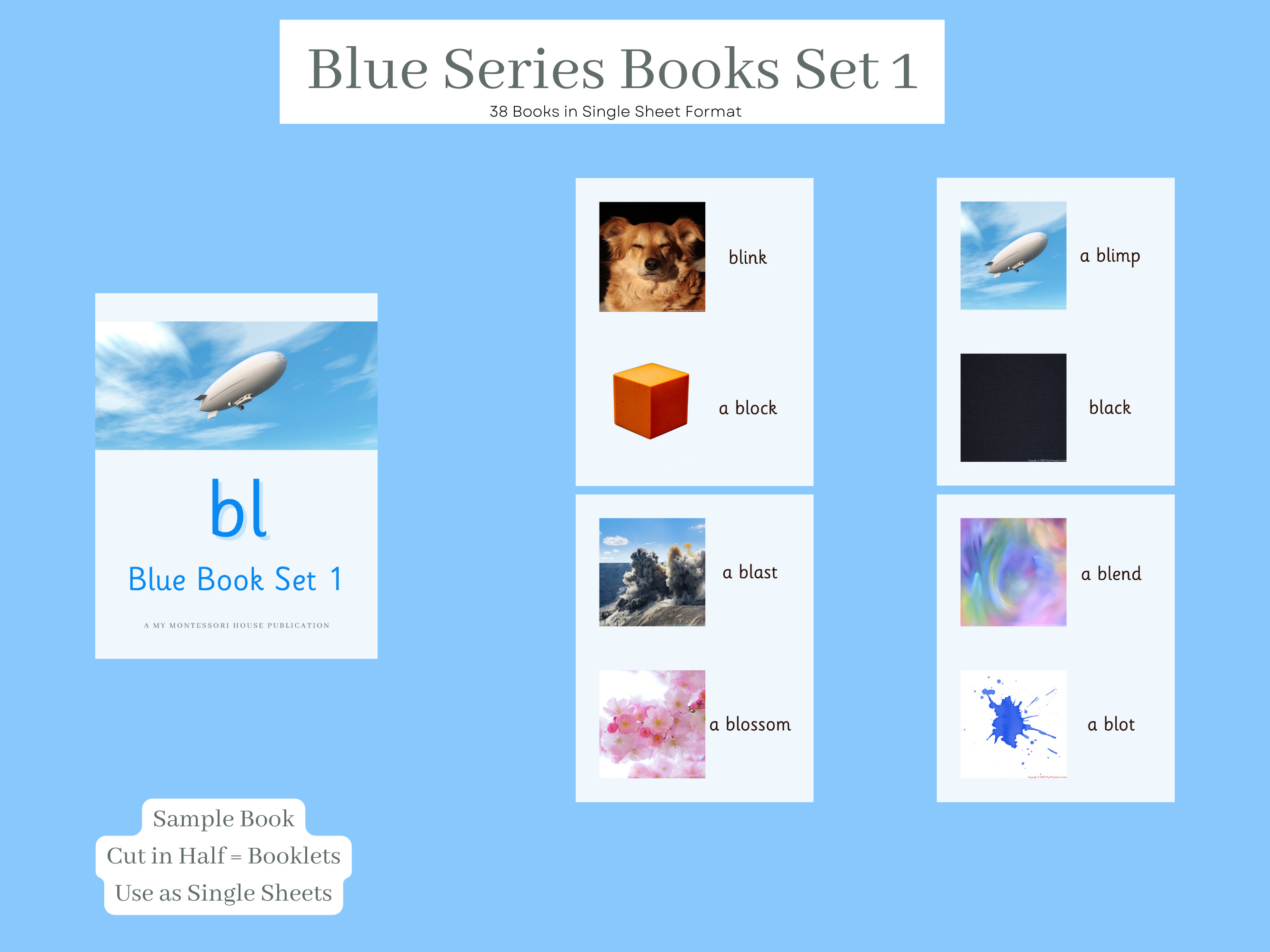 Blue Series Digital Sets! - by Mercy - My Montessori House