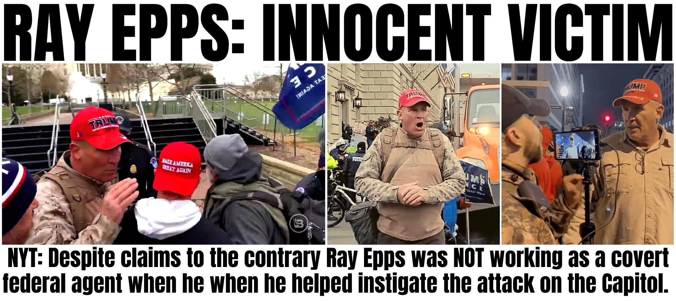 Ray Epps is the Only Person Exonerated by the House Select Committee on ...