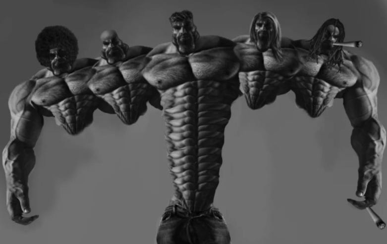 Daily GigaChad #003: Hulk GigaChad - Daily Gigachad