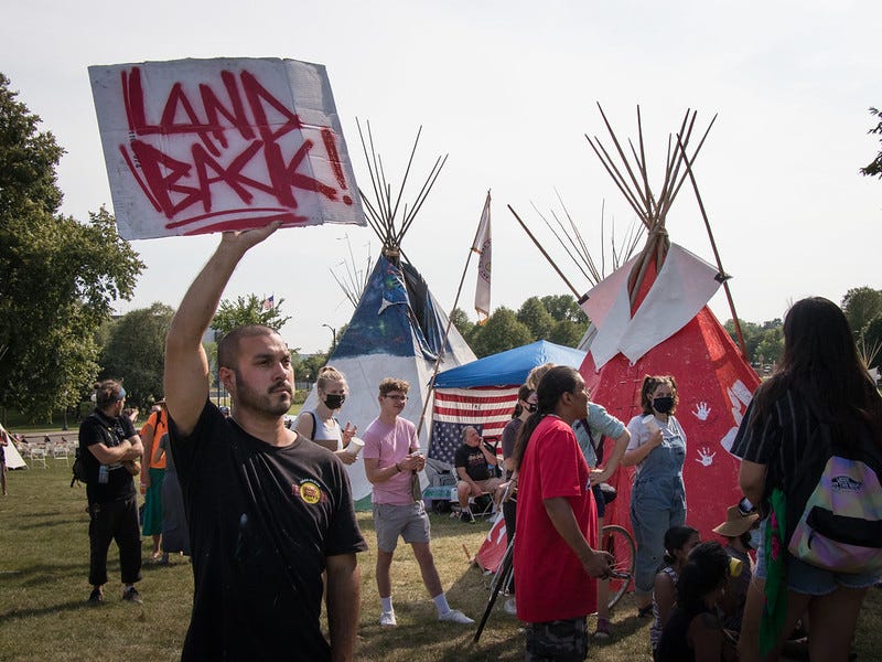 The Land Back Movement's Momentum - by Elizabeth Doerr