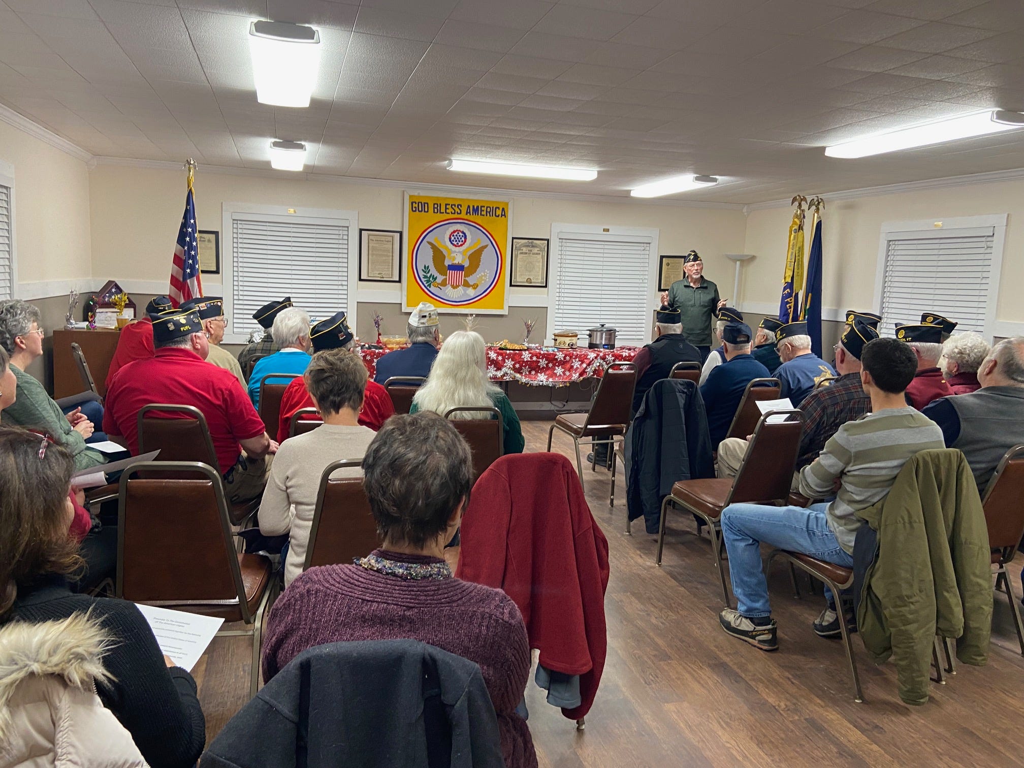 2023 Salute to the Military Services-An American Legion meeting with a ...