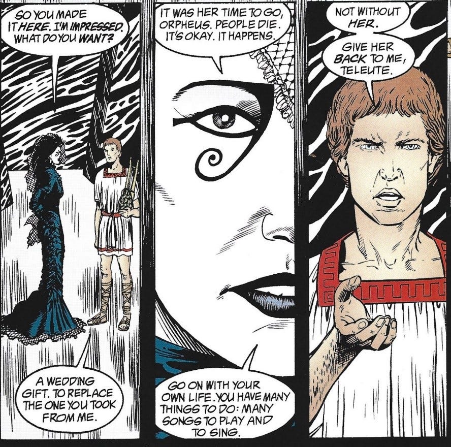The Sandman's Missing Basic Plot and the Meaning of Reality