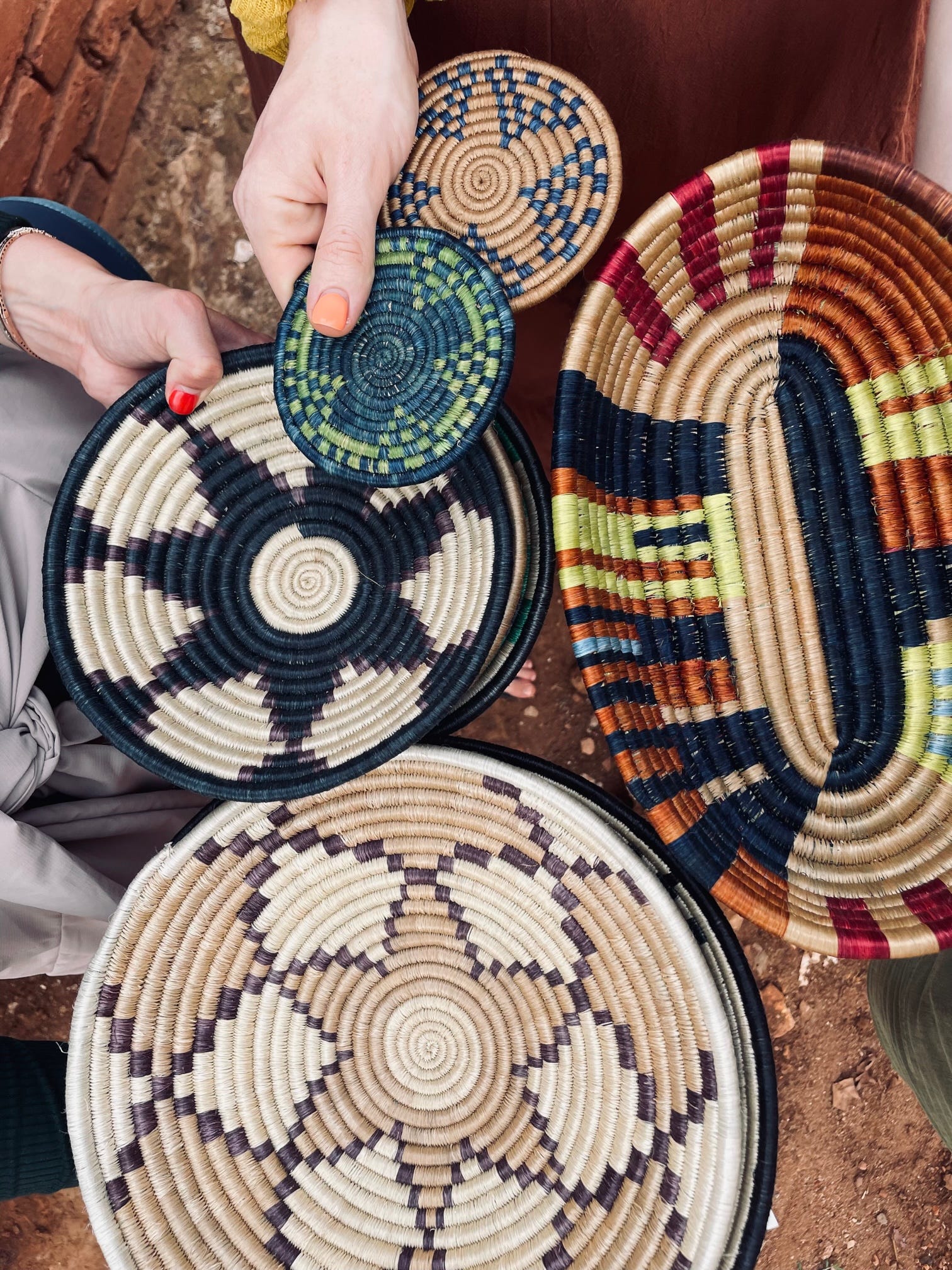 Basket Weaving - by Evan Noble - Rwandan Insights
