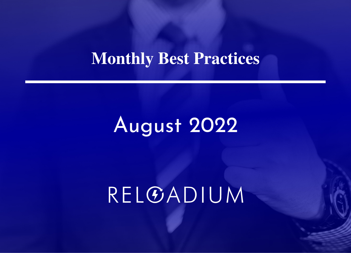 Monthly Best Practices: August 2022 - by Julien Reszka
