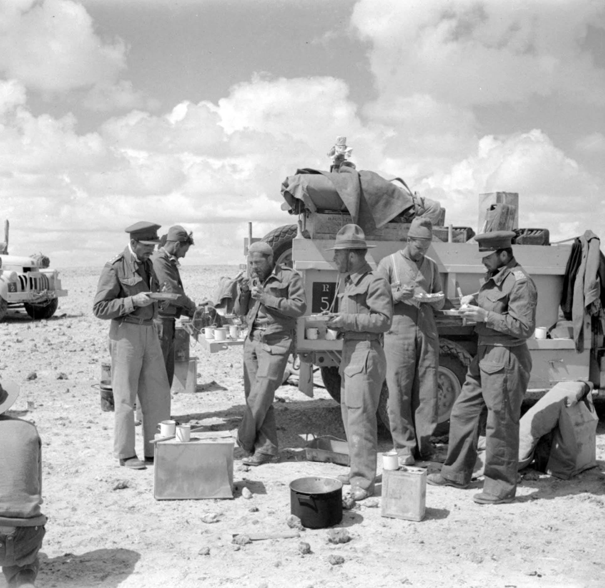 Behind enemy lines in the Desert - by Martin Cherrett