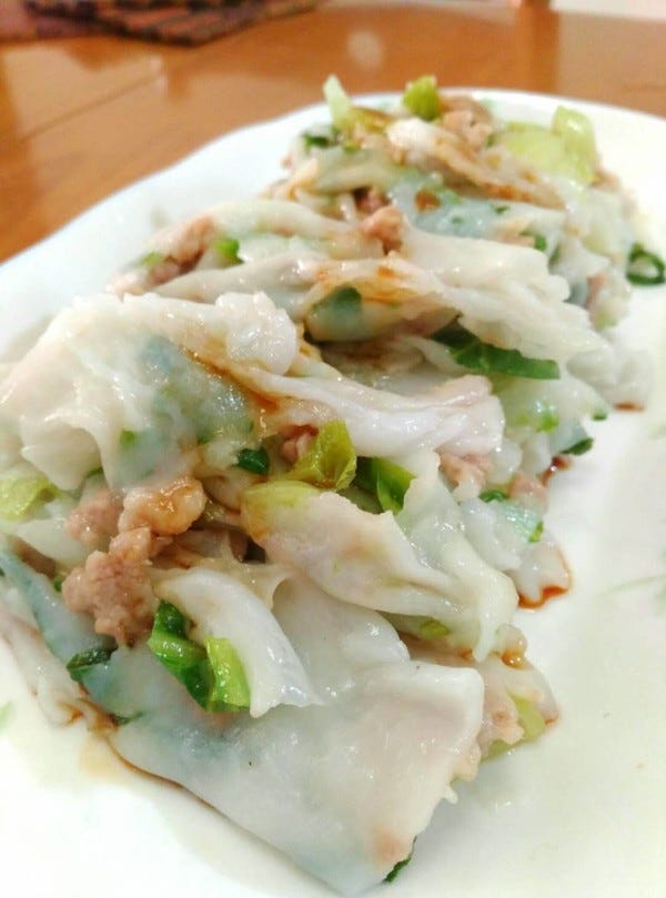 Cantonese rice rolls - by gourmet mom