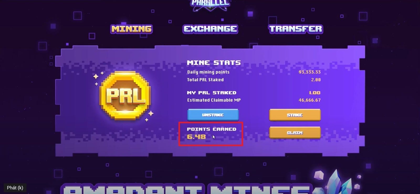 MINING PROGRAM | TUTORIAL