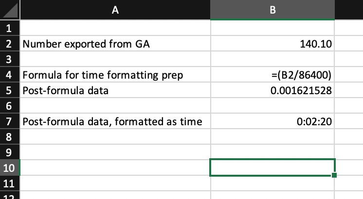 Formatting Average Session Duration (or any time-based metric) in MS ...