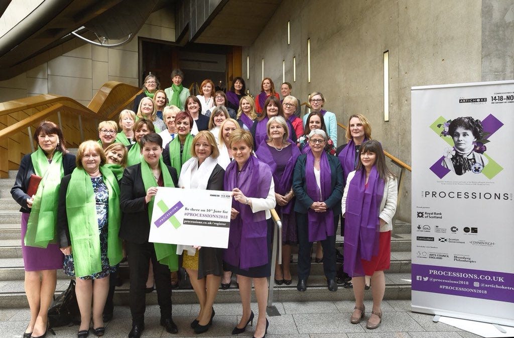 Scotland's women hope to claim their space in Parliament in May 6 polls ...