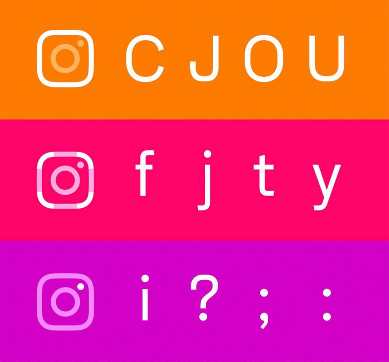 The new Instagram Sans font is inspired by the app's logo evolution
