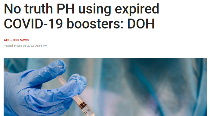 Expiring Vaccines, Former Expiry Date Unreadable. The WHO Intervention ...