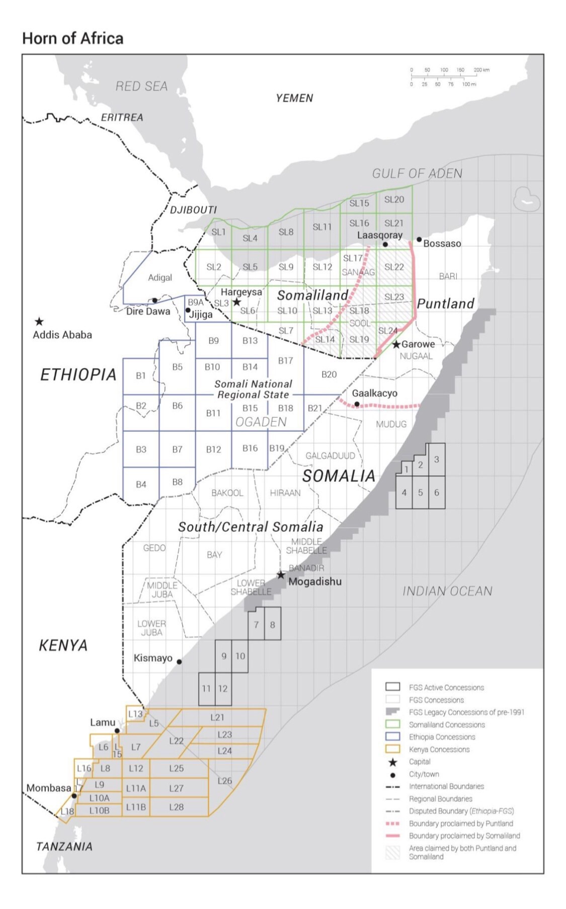 Triangle Somali, manne pétrolière à haut risque - by layla