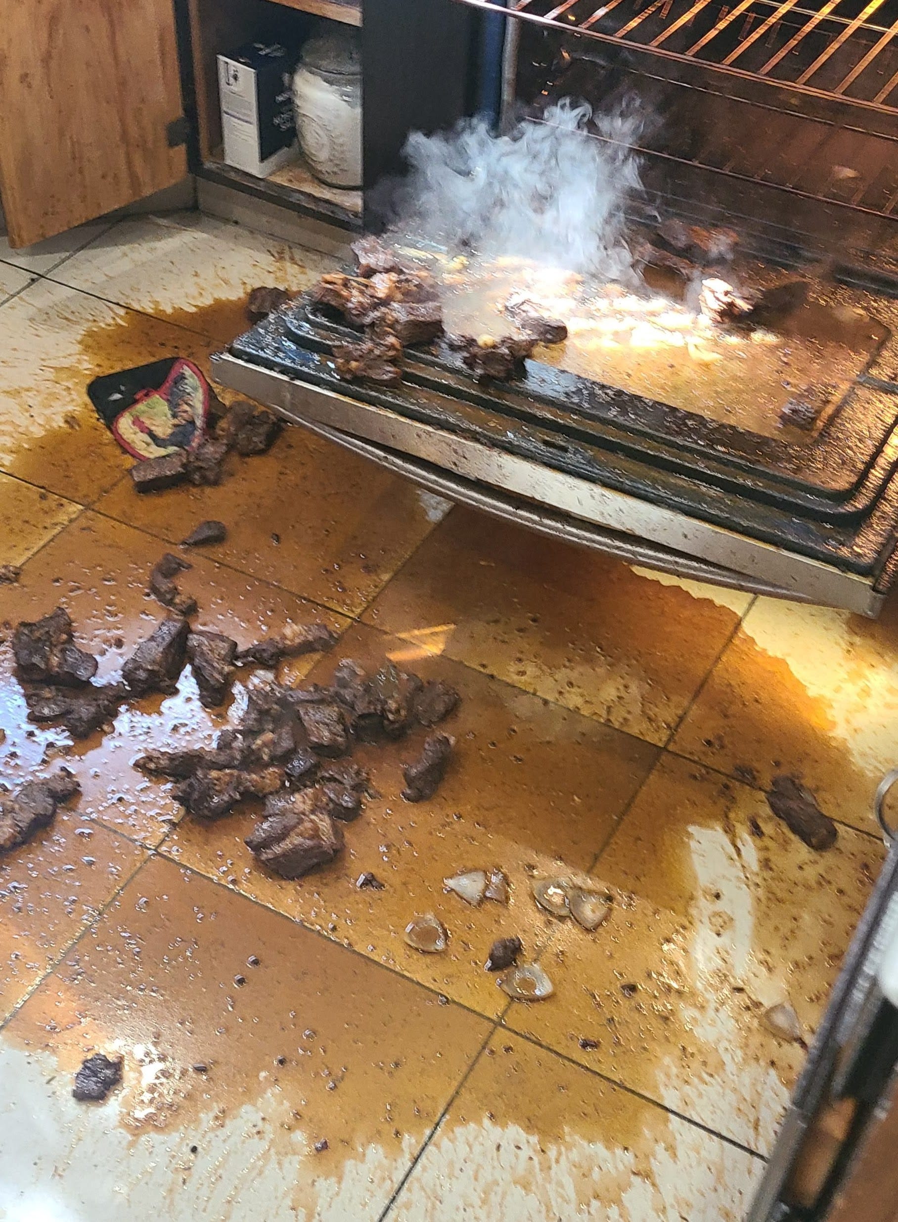 Don't Cry Over Spilt Meat - by Octavio Peña