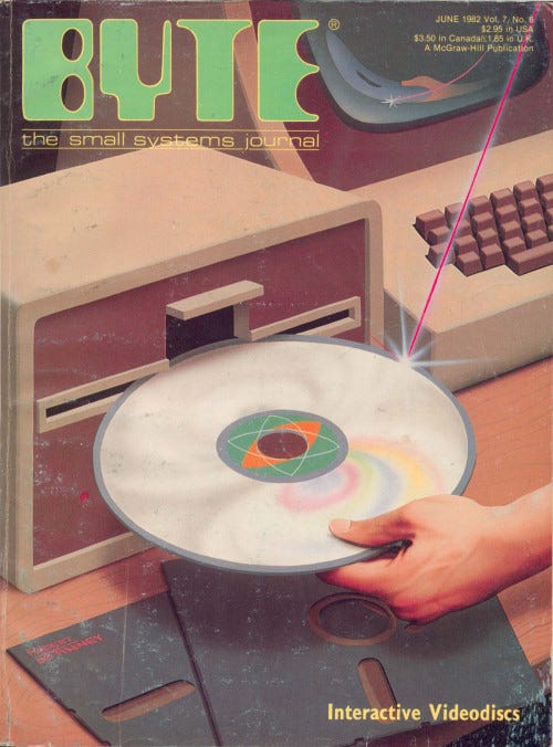 The truly epic BYTE magazine covers by Robert Tinney