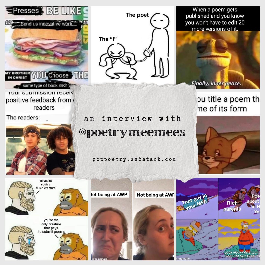 Poets Go Pop! A Brief Interview with the Anonymous Folks Behind IG's ...