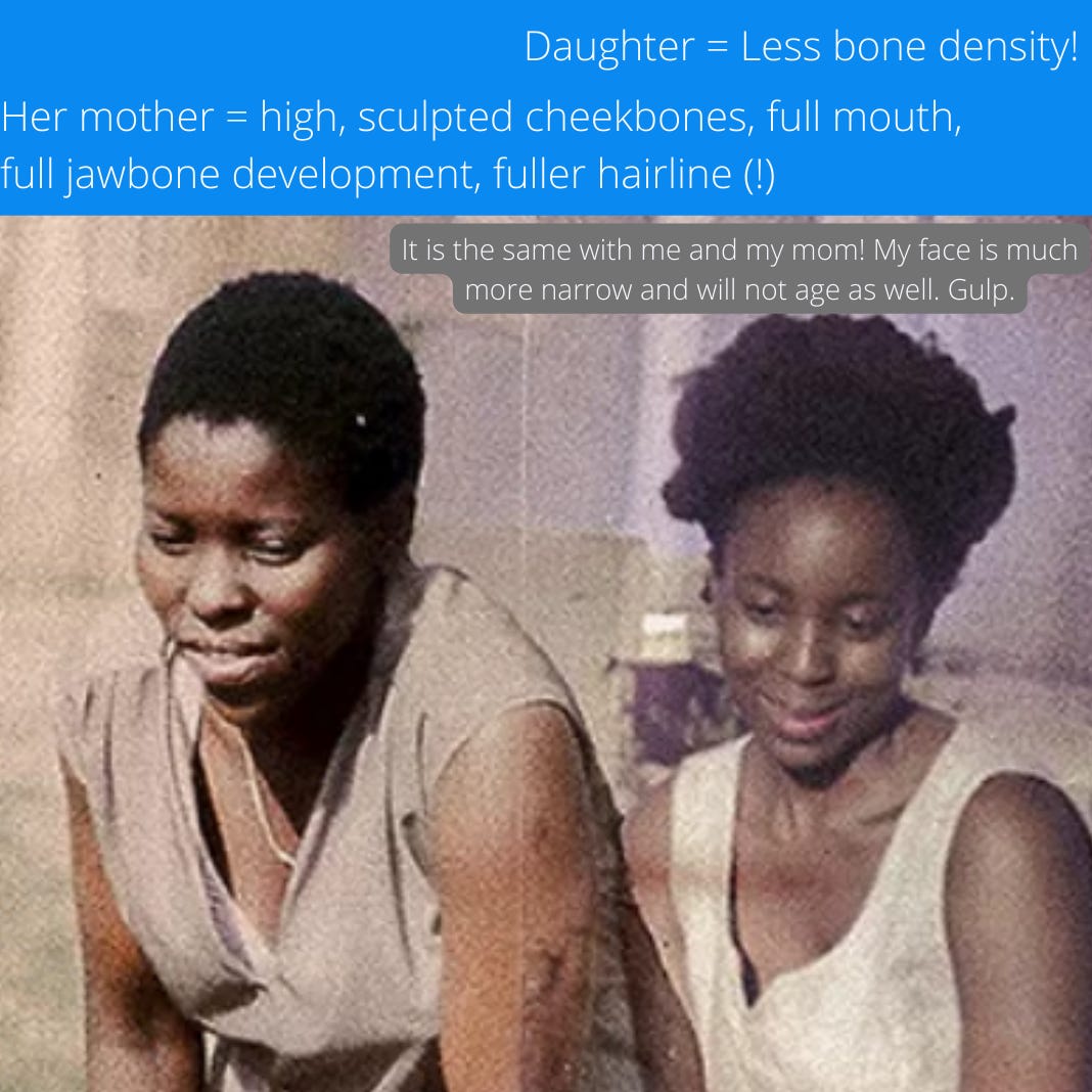 Daughter, Mother, Bone Density - by Mercy