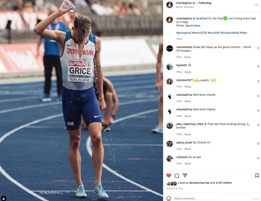 The Victory Lap: Charlie Grice 🏆 - The Lap Count