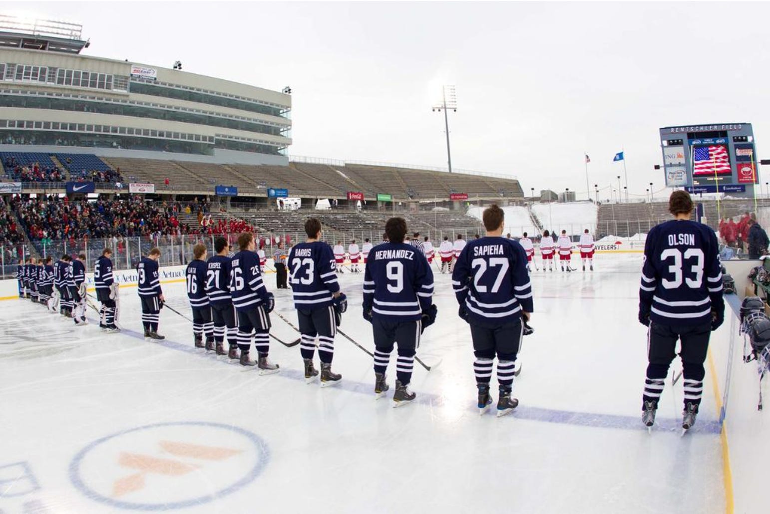 The Forecheck: UConn's extensive history of outdoor games