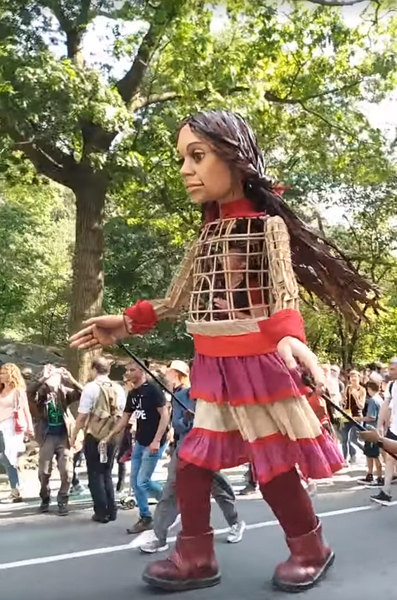 finding refuge: little amal, machine dazzle, and me