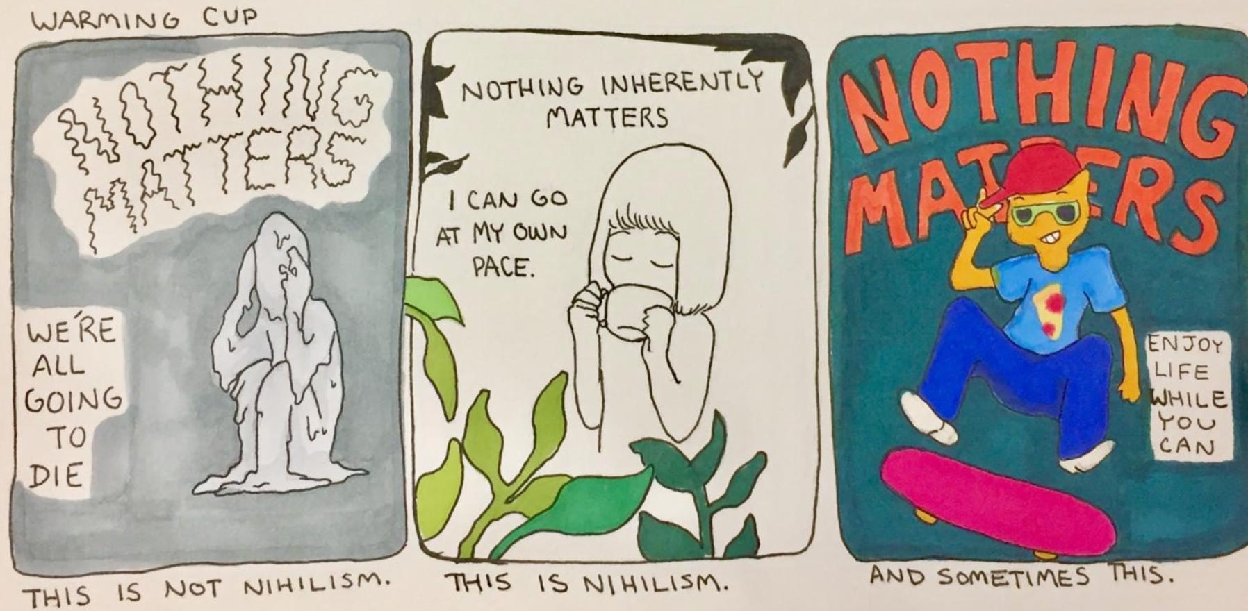 #12 Optimistic nihilism, it's a thing! - by Isabelle Amy