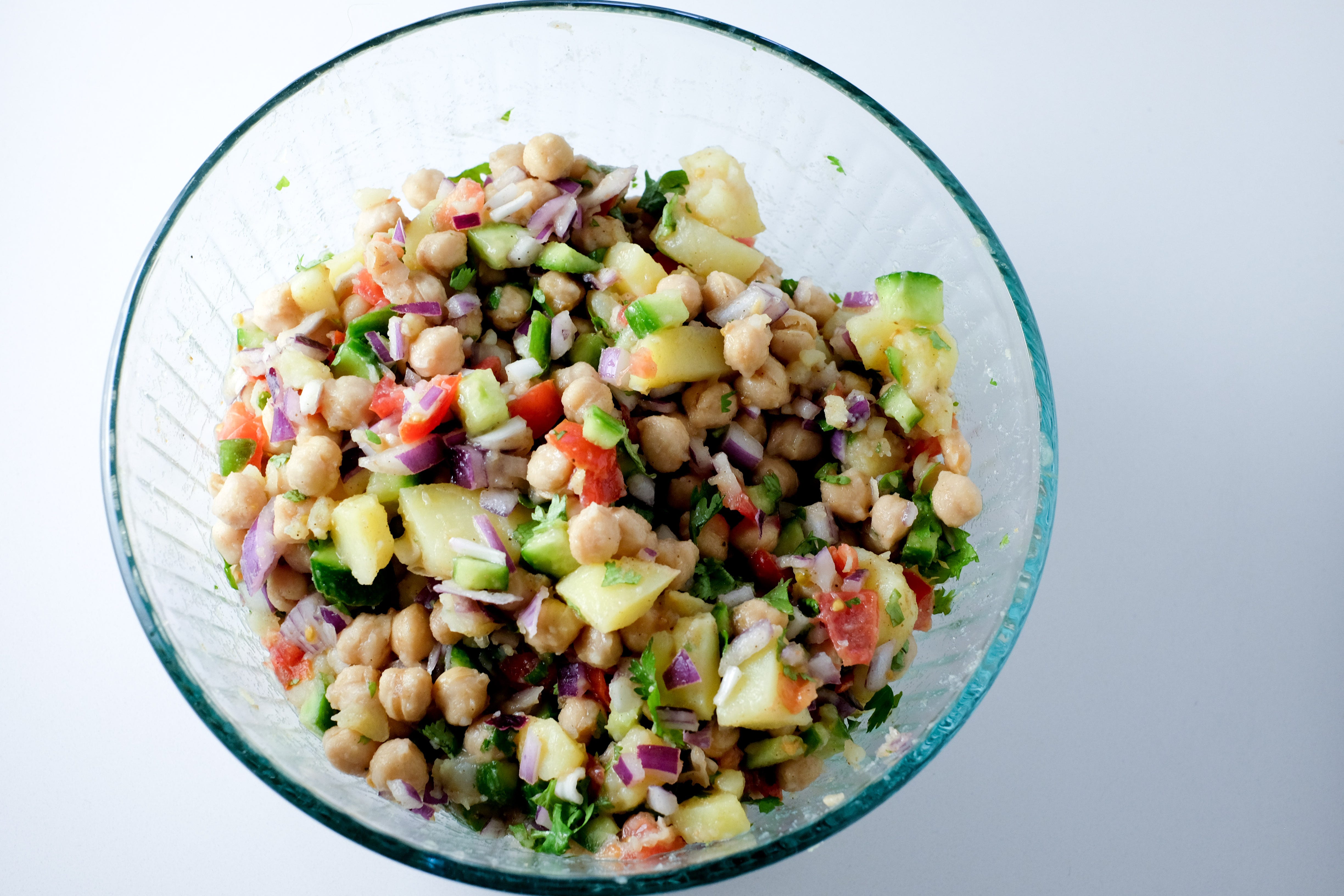 Channa Chaat (A Type of Indian Street Food) - Rad Dishes