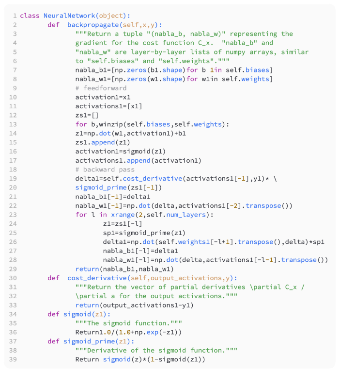 Deep Learning And Neural Network - Onepagecode