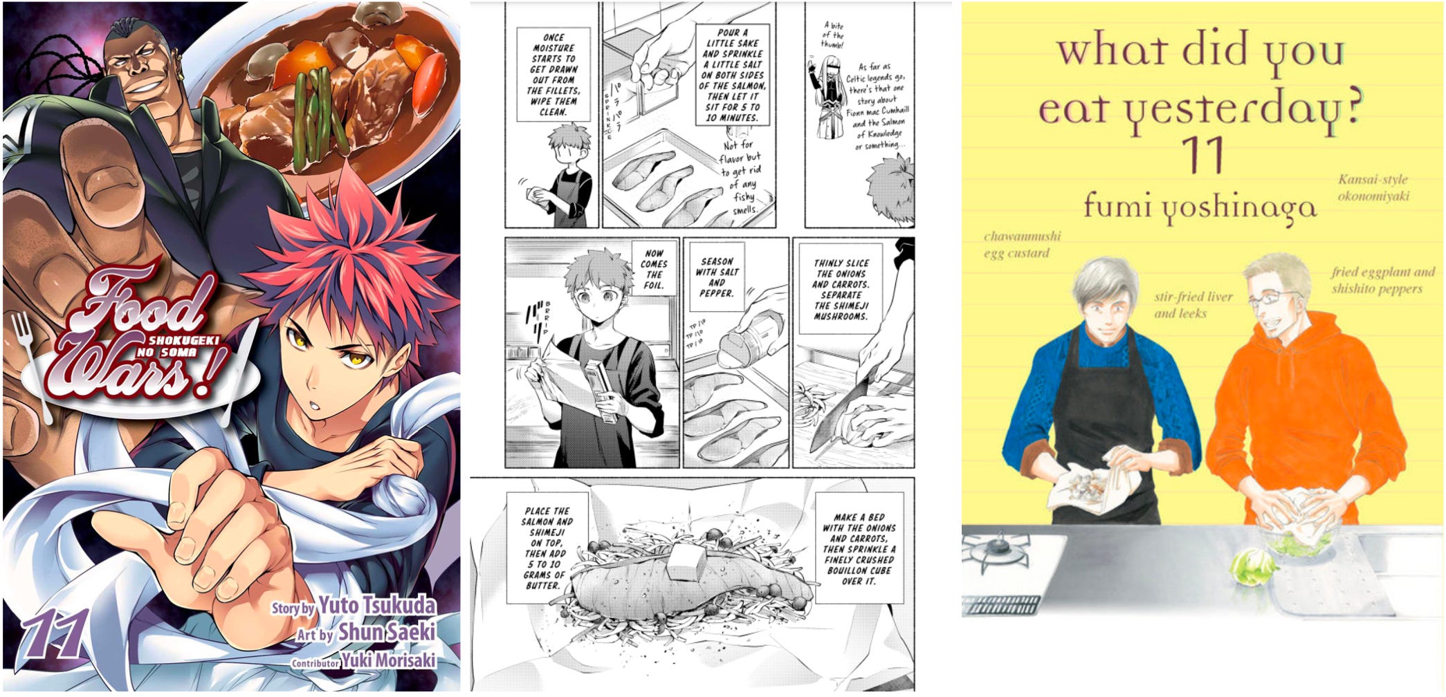 A Taste of Food and Cooking Manga