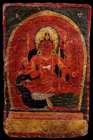 64 Yoginis from Vajrayana Tibetan Tengyur text