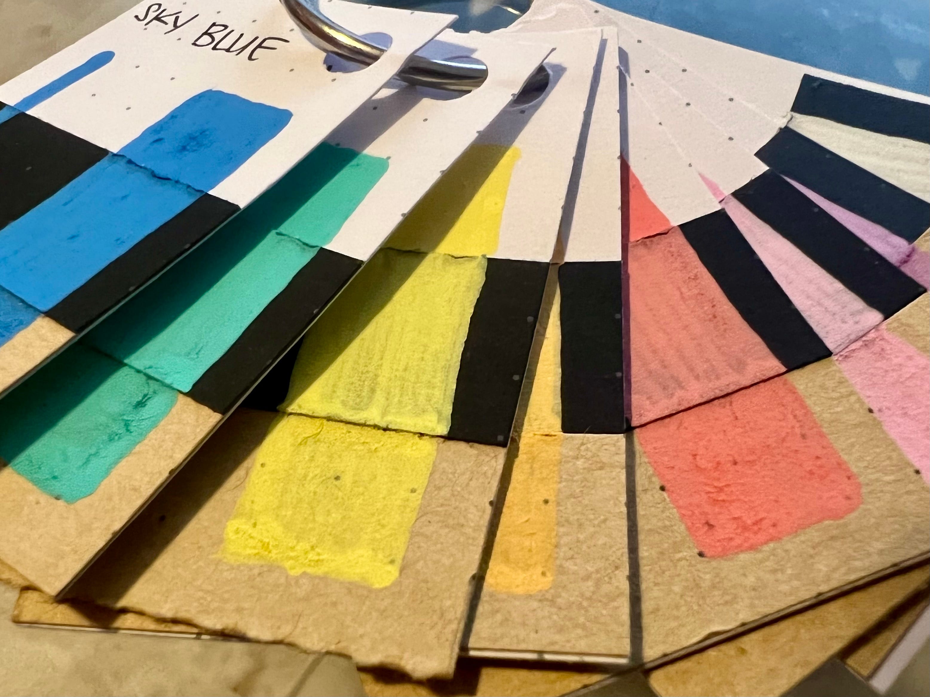 Color Swatching - by Adrienne - The Dri Journal