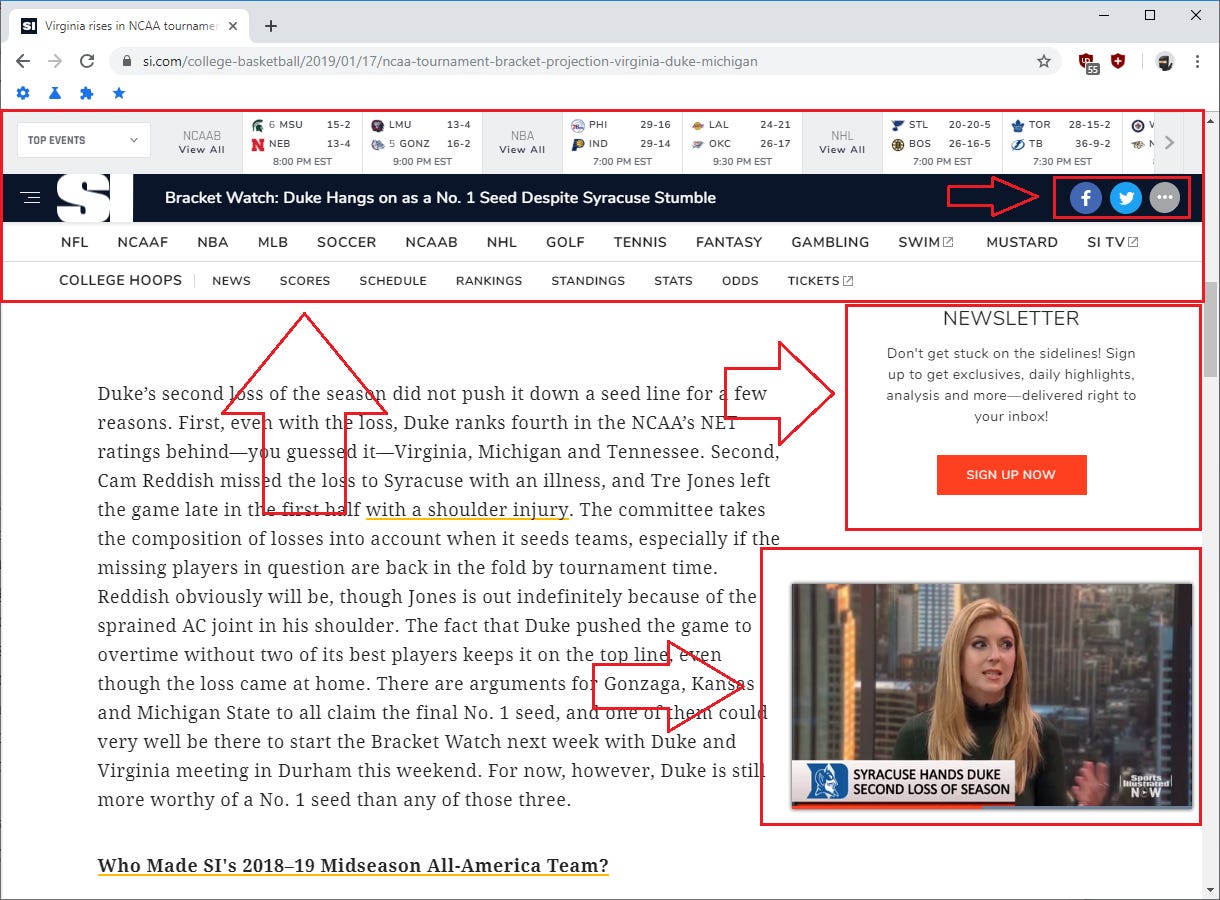Hide cookie banners, sticky navs, bypass paywalls, sponsored sections and more with these chrome ...