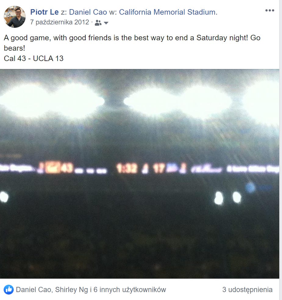 Throwback Series: Cal vs. #25 UCLA, 2012 - by Piotr Le