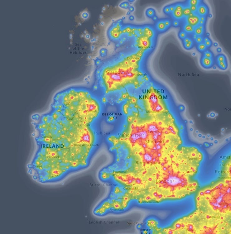 Light pollution: a problem for Cork city and county?