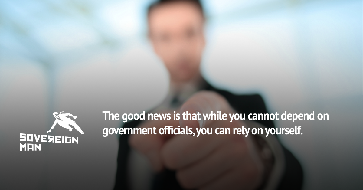 You’re in charge of you. Not Secretary Pete. Not Hunter Biden’s dad