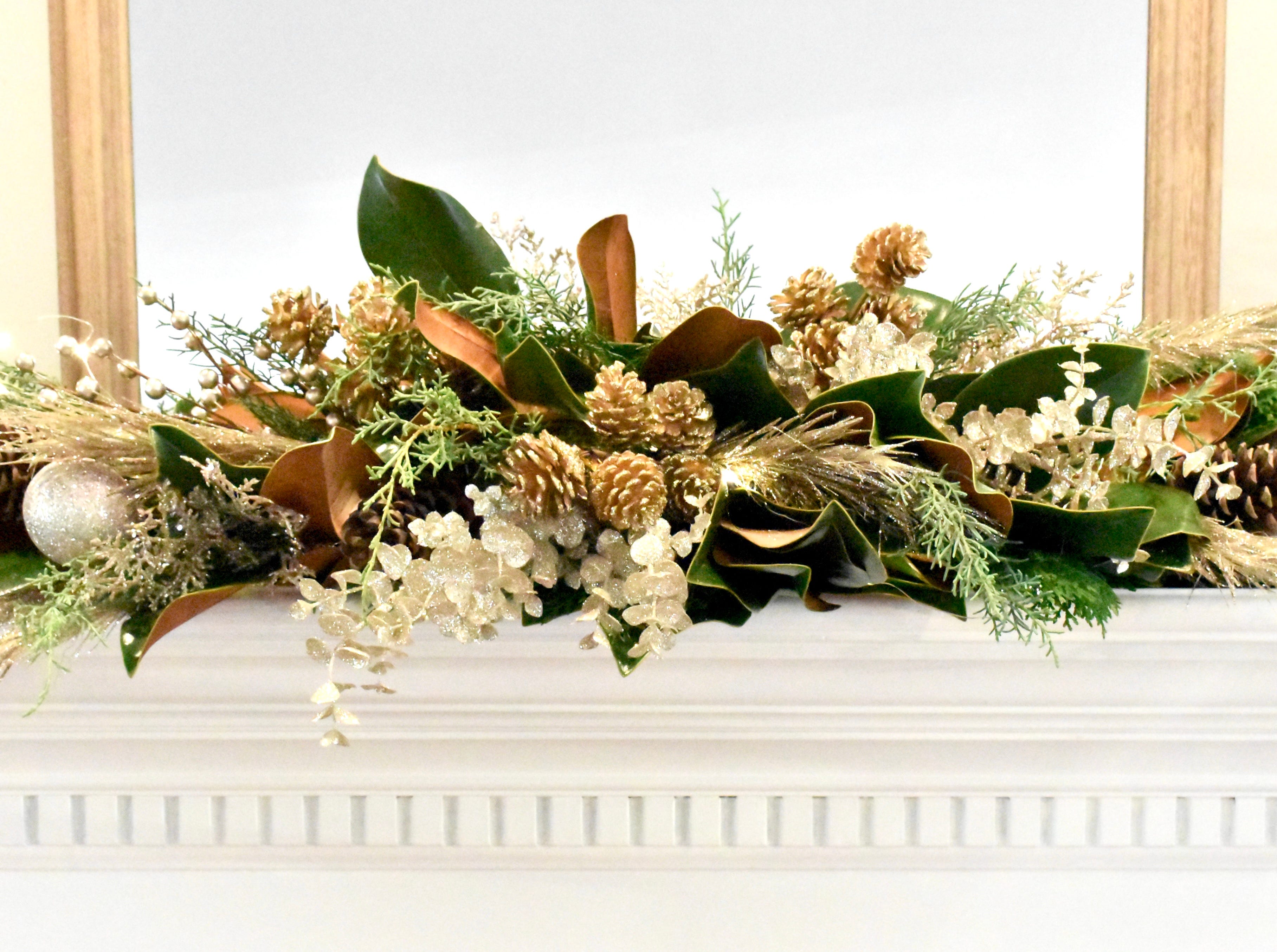 How to Create a Mantelpiece Masterpiece - by Laura Janney