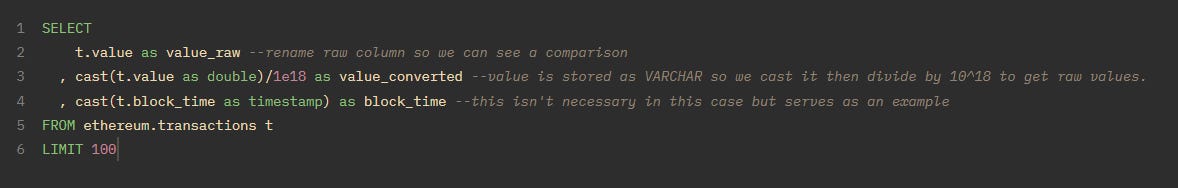 Basic Wizard Guide to Dune SQL and Ethereum Data Analytics