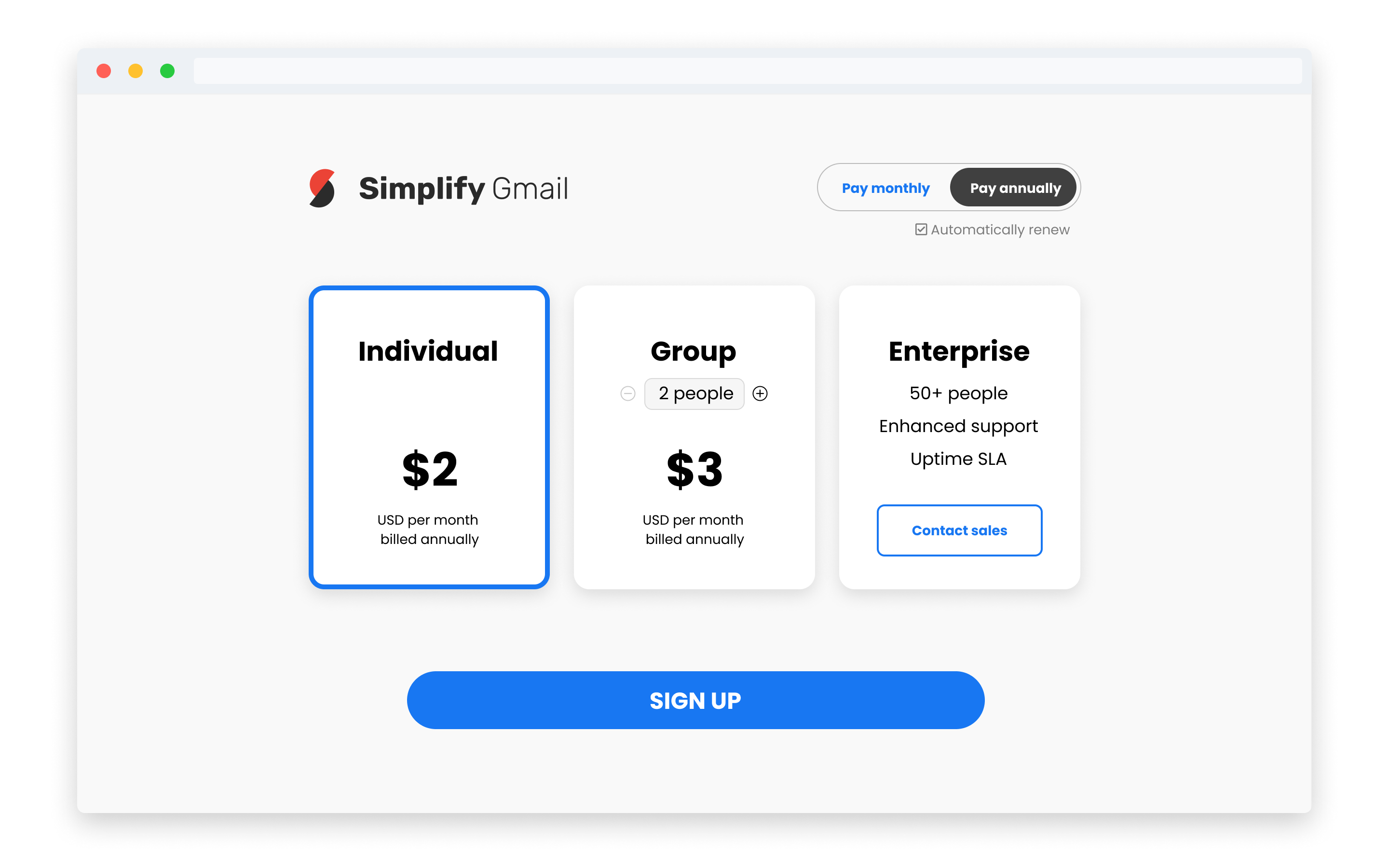 Choosing a business model for Simplify - by Michael Leggett