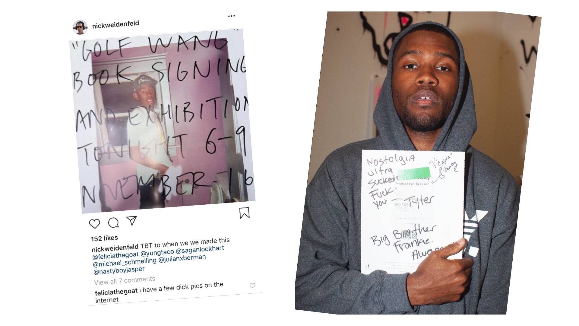 Frank Ocean And Tyler The Creator Brothers