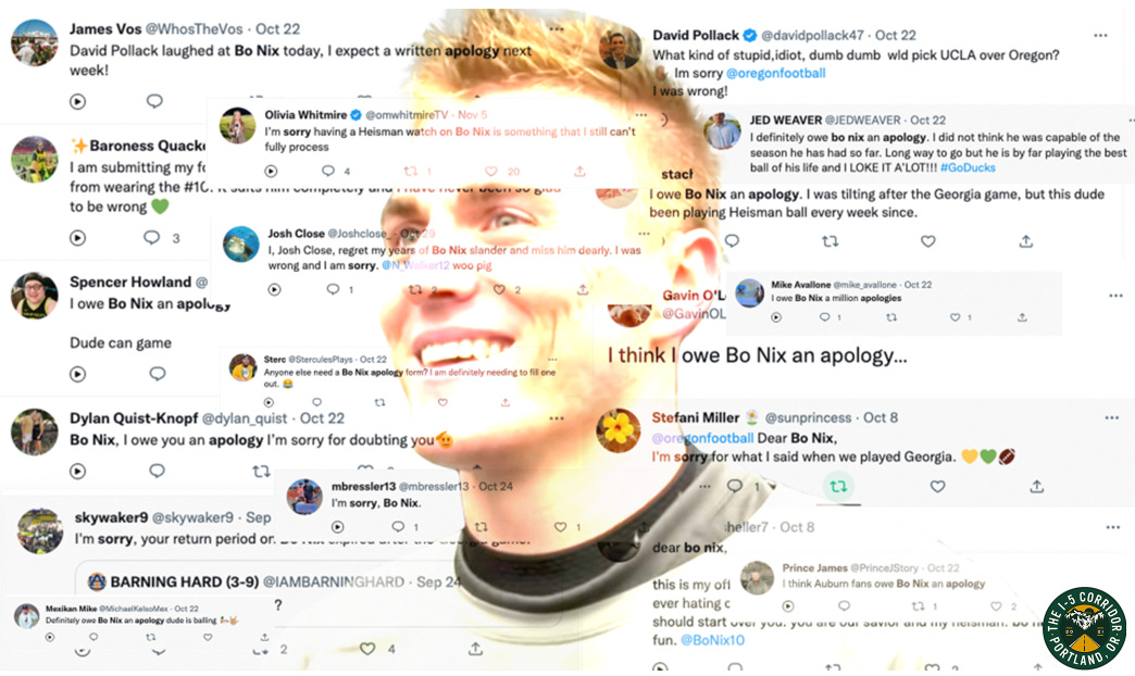 Bo Nix is having more fun than anyone in college football